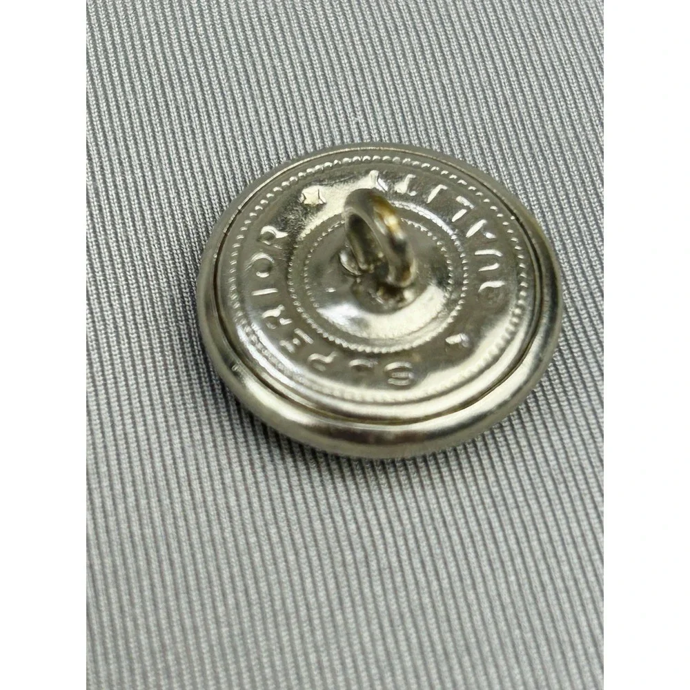 Art | Vintage Silver Tone Metal Police Uniform Buttons Set Of 2 | Poshmark